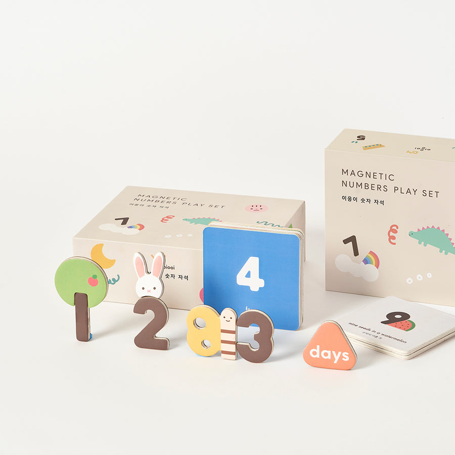 Magnetic Number Play Set | Binky