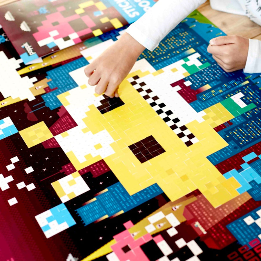 Giant Sticker Poster Video Game Pixel Art | Binky