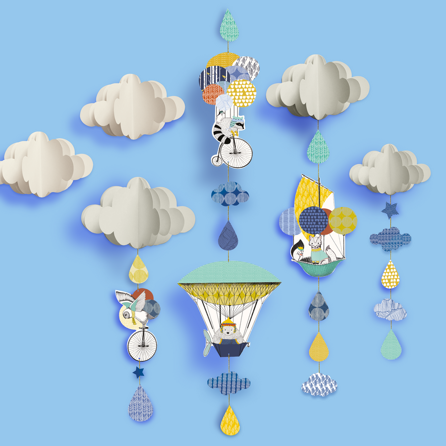 Polar Expedition paper art set | Binky